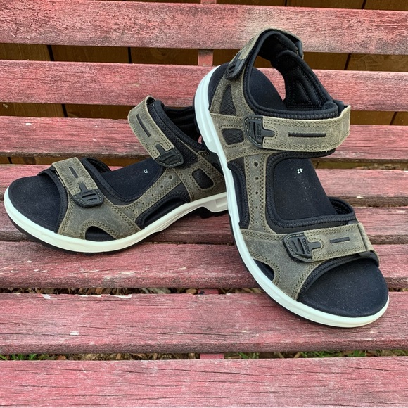 Ecco | Shoes | Ecco Mens Sandals Limited Edition Upcycle Yucatan Sport ...